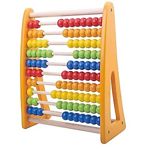 Pidoko Kids Abacus for Kids Math - Wooden Counting Toys for Toddlers - Montessori Math Manipulatives Beads - Educational Toys for Preschool Boys Girls 2 Year Olds And Up