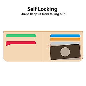 Elevation Lab TagVault™ AirTag Wallet Holder (2 Pack) - The Thinnest AirTag Wallet Card Insert | Flexible, Stays Hidden, Patent Pending