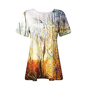 Women Summer Tops 2023 Generic Plus Size 我 Tops for Women Fall Fancy Plus Size Blouses for Women Black Shirts for Women Dressy Casual Sexy Lace Tops Plus Size Tops for Wome