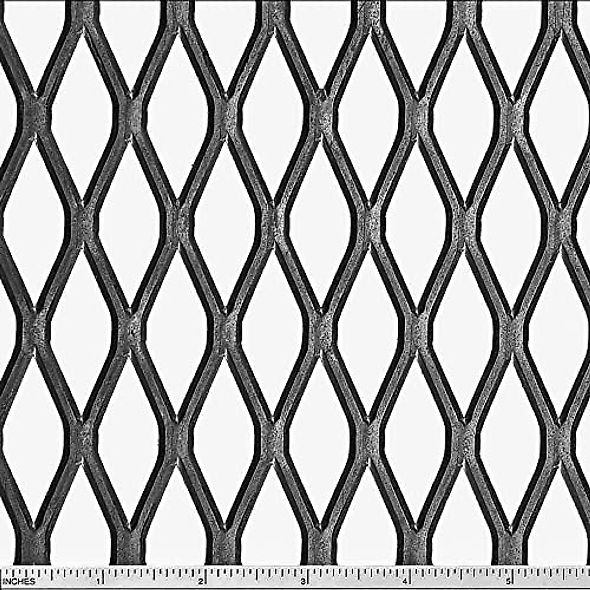 SOSCo Metals 3/4" #9 x 24" x 24" Expanded Metal - Flattened, Great for Grills and Smokers