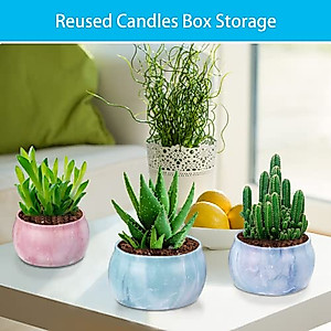 4 Pack Scented Candles Gift Set for Women, chfine 4.4oz Soy Wax Portable Jar Candles with Essential Oils for Bath, Aromatherapy Candles for Home, Ideal for Mothers Day, Birthday, Christmas, Holiday