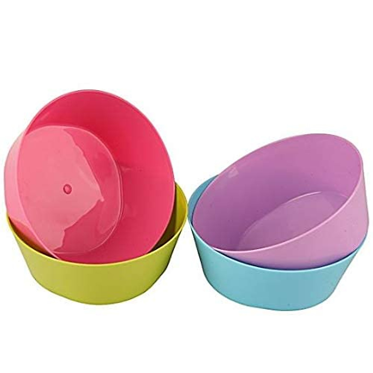 24 pc Kids Dinner Set by Mainstays, BPA free, Microwave/dishwasher safe, toddler snack/meals, mixed colors