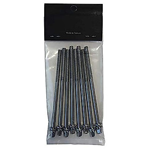 Tension Rods for Drums - 6mm (4 1/2") - 8 Pack (Other sizes avail.)