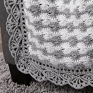 Herrschners Cloudburst Throw Crochet Kit