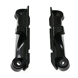 RLECS CPU Fan Retainer Bracket 4PCS Black CPU Fan Support Bracket CPU Motherboard Bracket Clips for AM4