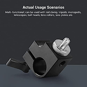SMALLRIG 1/4" to 1/4" Male Threaded Screw Adapter Double Head Stud for Camera Cage Monitor LED Microphone, Pack of 2-828