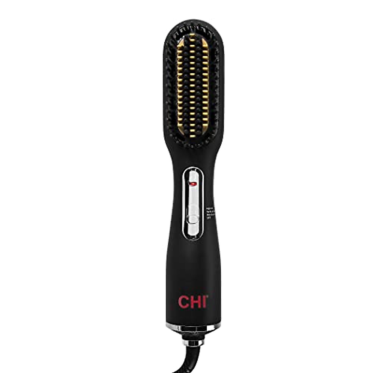 CHI 3-in-1 Hot Smoothing Dryer Brush with Three Preset Modes for Customized Styling