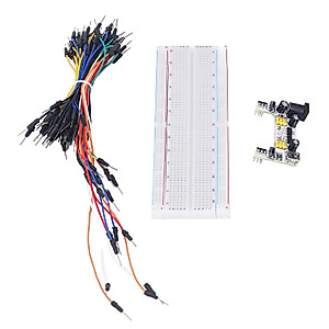 Breadboard Kit 12V, 830 Tie Points Breadboard Kit for Programming DIY Projects