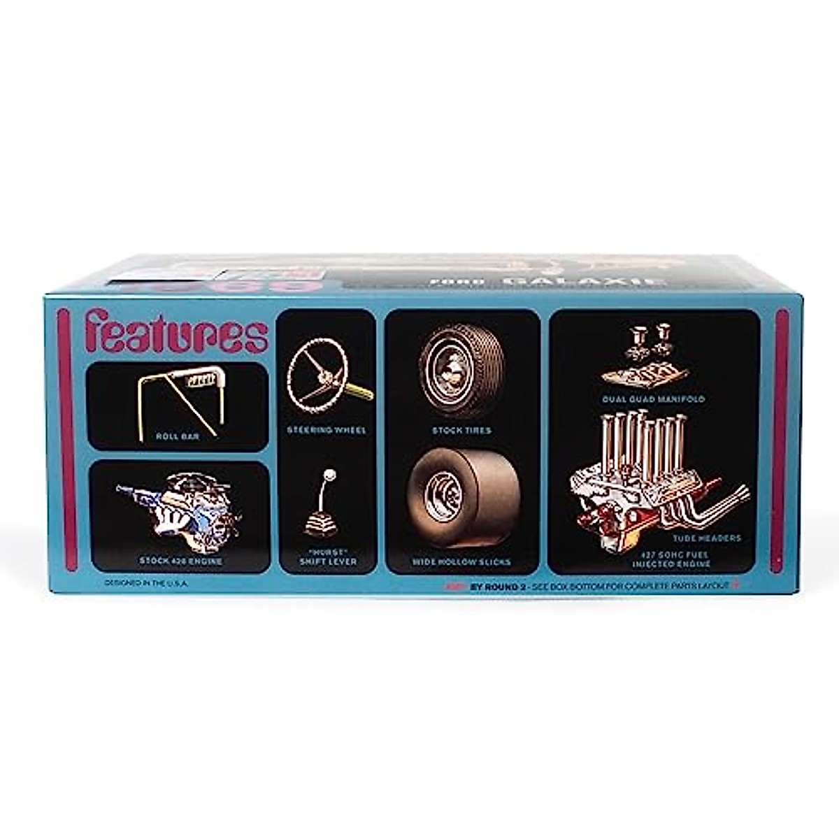 AMT 1969 Ford Galaxie Hardtop 1:25 Scale Model Kit