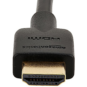 Amazon Basics CL3 Rated High Speed 4K HDMI Cable (18Gbps, 4K/60Hz) - 10 Feet, Black