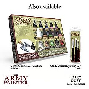 The Army Painter Fairy Dust Warpaint - Acrylic Non-Toxic Heavily Pigmented Water Based Paint for Tabletop Roleplaying, Boardgames, and Wargames Miniature Model Painting