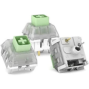 Ranked Kailh Box Key Switches for Mechanical Gaming Keyboards | Plate Mounted (Kailh Box Jade, 10 Pcs)