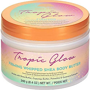 TREE HUT Tropic Glow Firming Whipped Body Butter 8.4 Oz! Infused With Shea Butter And Guarana Extract! Moisturizer That Leaves Skin Feeling Soft & Smooth! (Tropic Glow Lotion)