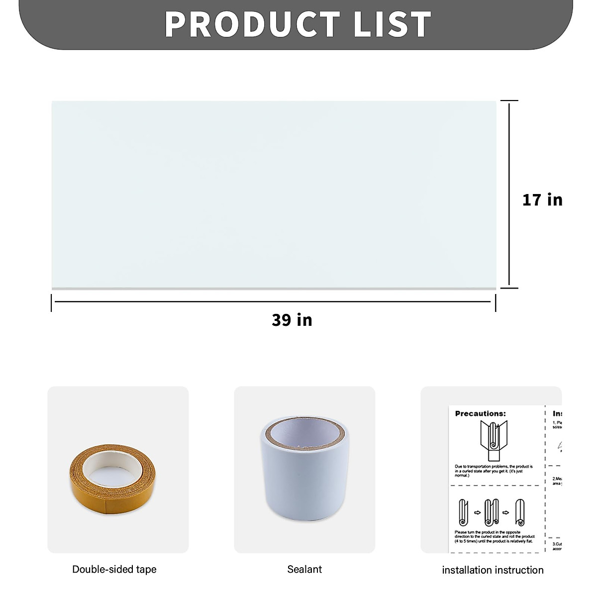 Window Air Conditioner,Side Insulated Foam Panel SBR001WHITE, Summer/Winter Heat and Draft Insulating,Two-Piece Panels Window Seal SBR (WHITE)
