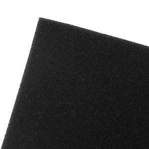 Micro Traders 2 Pair of Acoustic Foam Isolation Pad for Studio Monitor Loud-speaker Playback Recording Effect Reducing Background Noise -Black