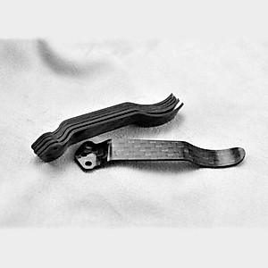1PC Carbon Fiber Pocket Clip For SPYDERCO C81 C149 C11 C10 C41 C223 C101 C95 C90, DON'T fit C36 C122
