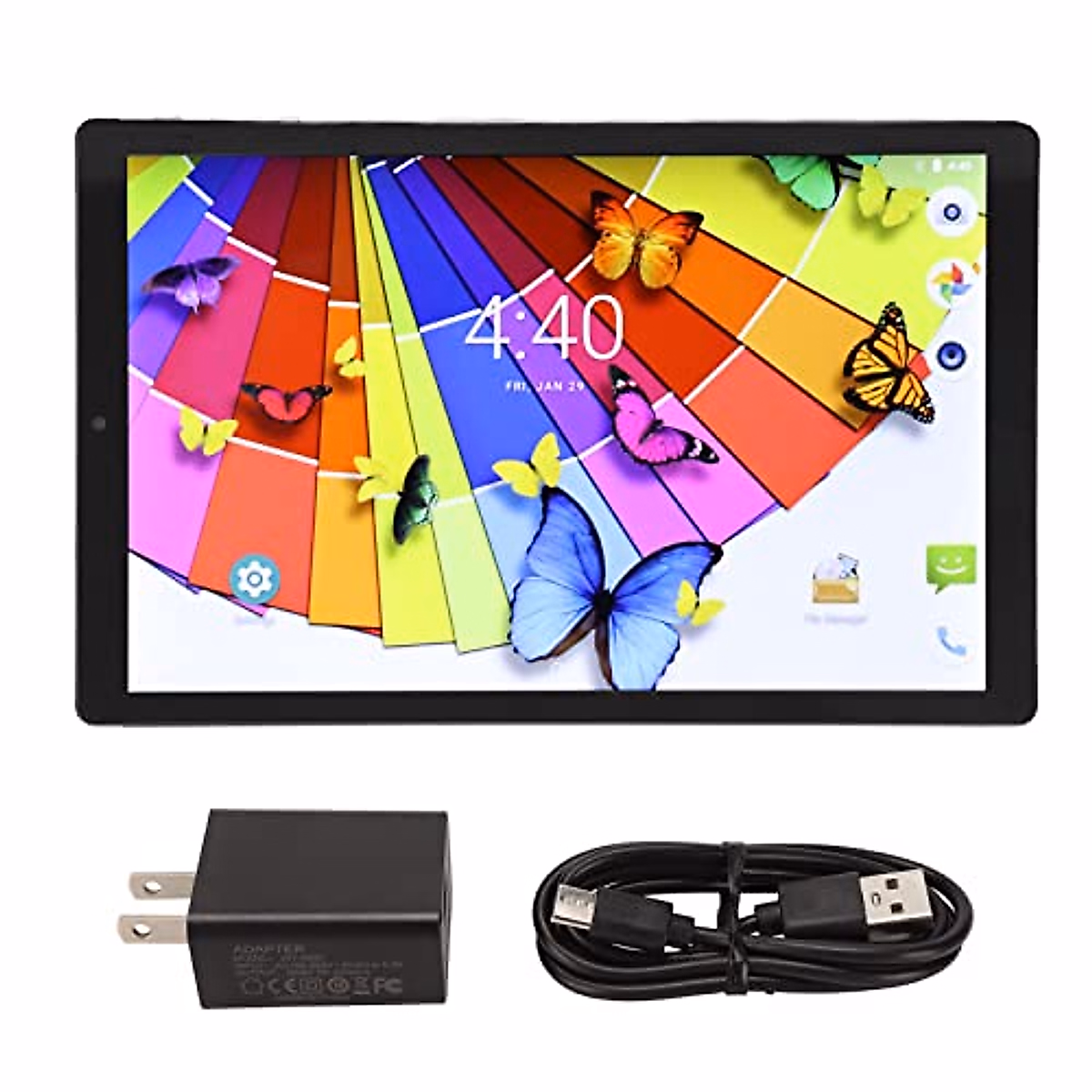 Office Tablet Night Mode 10 Inch IPS US Plug 100-240V HD Tablet 3 Card Slots Aluminum Alloy Work (U.S. regulations)