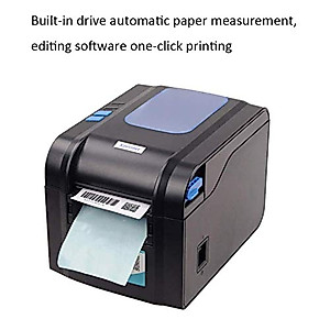 XXXDXDP USB Port Barcode Label Printer Thermal Barcode Printer Thermal Receipt Printer for 16mm or 82mm Thermal Paper
