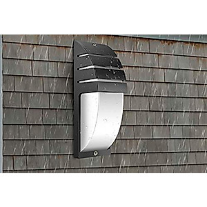 Modern Wall Lamp, Simple Semi-Horizontal LED Light, Home Aluminum Waterproof Lamp, for Corridor Aisle Garden Outdoor, Pack of 2