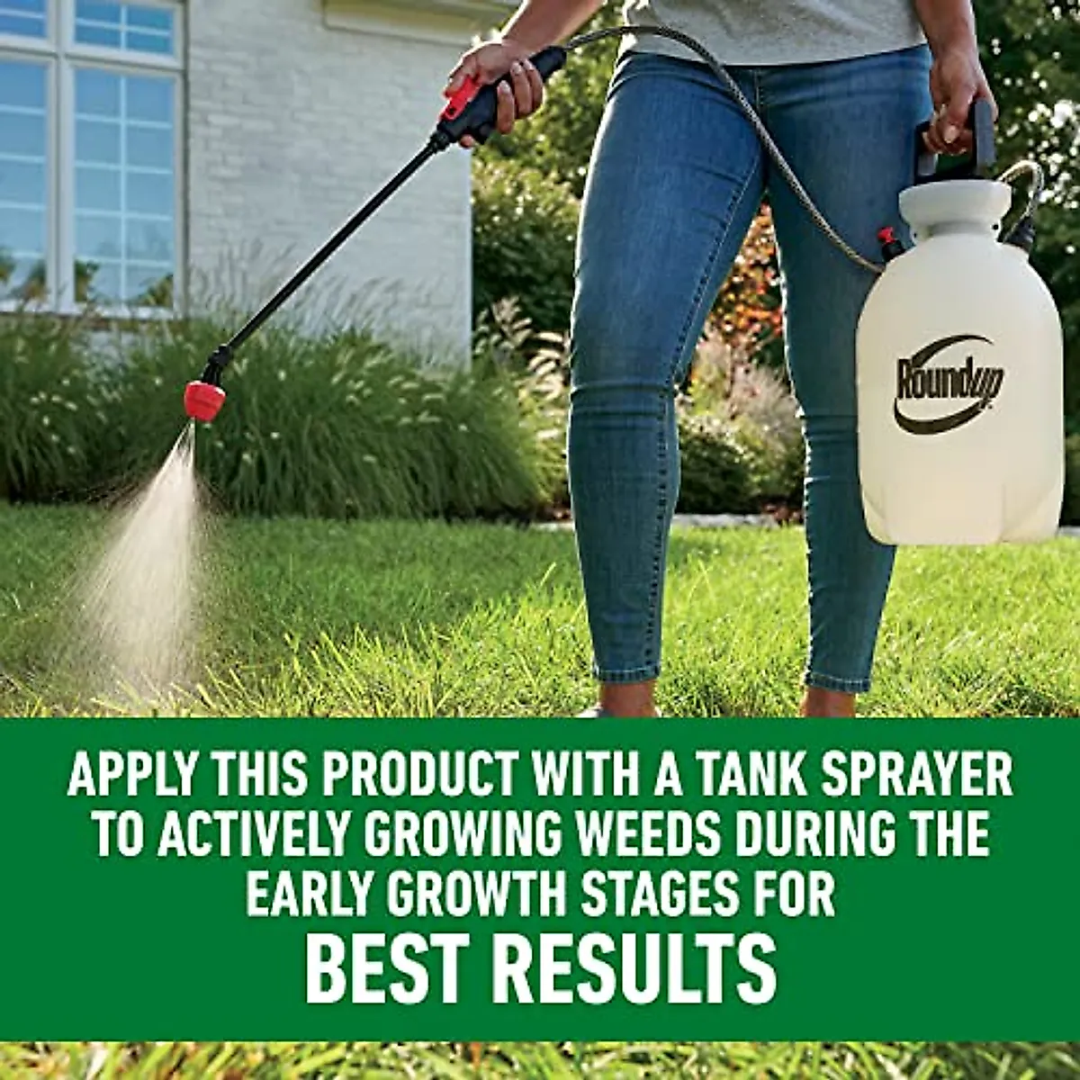 Roundup For Lawns₂ Concentrate, Weed Killer for Northern Grasses, Kills Crabgrass, 32 fl. oz.