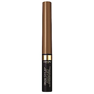 L'Oreal Paris Cosmetics Brow Stylist Boost and Set Brow Mascara, Light Brunette, 0.1 Fluid Ounce