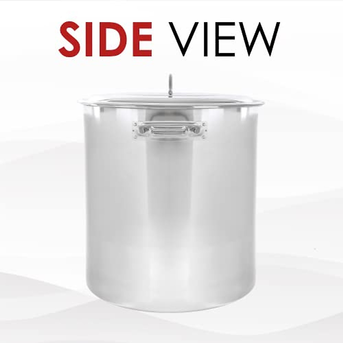 Concord Cookware Stainless Steel Stock Pot Cookware, 40-Quart