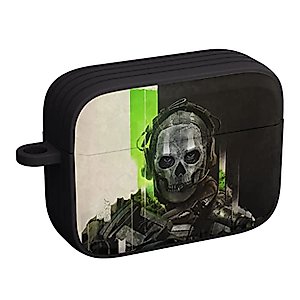 Call of Duty Modern Warfare 2 HDX Ghost Case Cover Compatible with Apple AirPods Pro