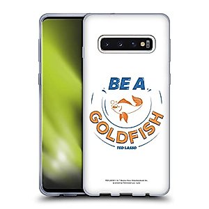 Head Case Designs Officially Licensed Ted Lasso Be A Goldfish Season 1 Graphics Soft Gel Case Compatible with Samsung Galaxy S10
