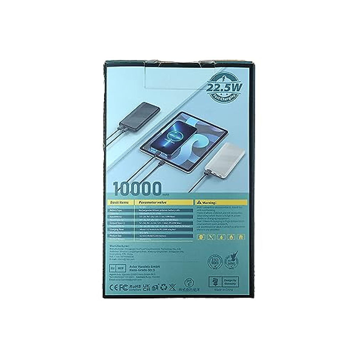 MOSKIZ Portable Charger 2 Pack, 10000mAh Power Bank Fast Charging USB C 20W, Battery Pack for iPhone, Android Cell Phone, Tablet, Lightweight Slim External Charger for Camping, Hiking, Travel