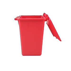 Nuanmu Automotive Garbage Can Set 3 Color Small Trash Can Garbage Truck Toy