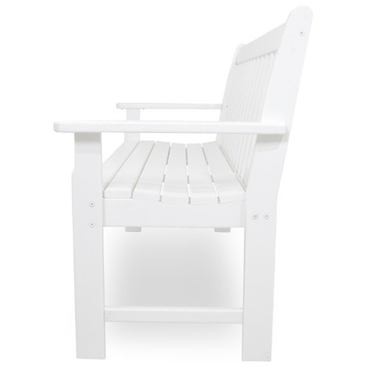 POLYWOOD GNB60WH Vineyard 60" Bench, White