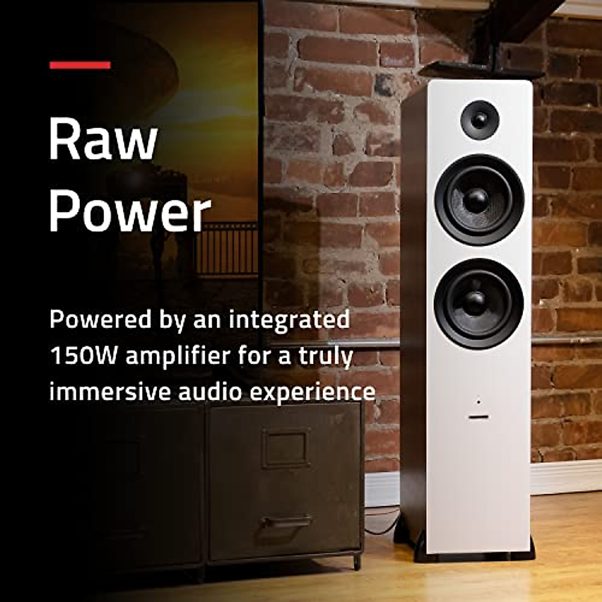 Fluance RT81 Elite High Fidelity Vinyl Turntable (Piano Black) with Ai81 Powered 2-Way Floorstanding Speakers (Black Ash) Diamond Stylus, Belt Drive, Built-in Preamp, 150W Class D Amplifier, Bluetooth