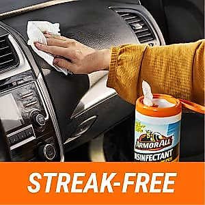 Four-Bros Lighting Armor All Disinfectant Trigger Spray, 32 Fluid Ounce (Pack of 2), Spray Disinfectant for Interior Automotive Surfaces