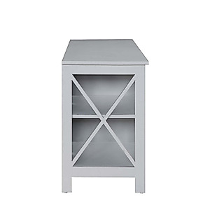 Convenience Concepts Oxford TV Stand, Gray