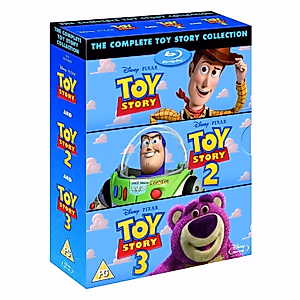 The Complete Toy Story Collection 1, 2, 3 [Blu-ray Box Set Disney]