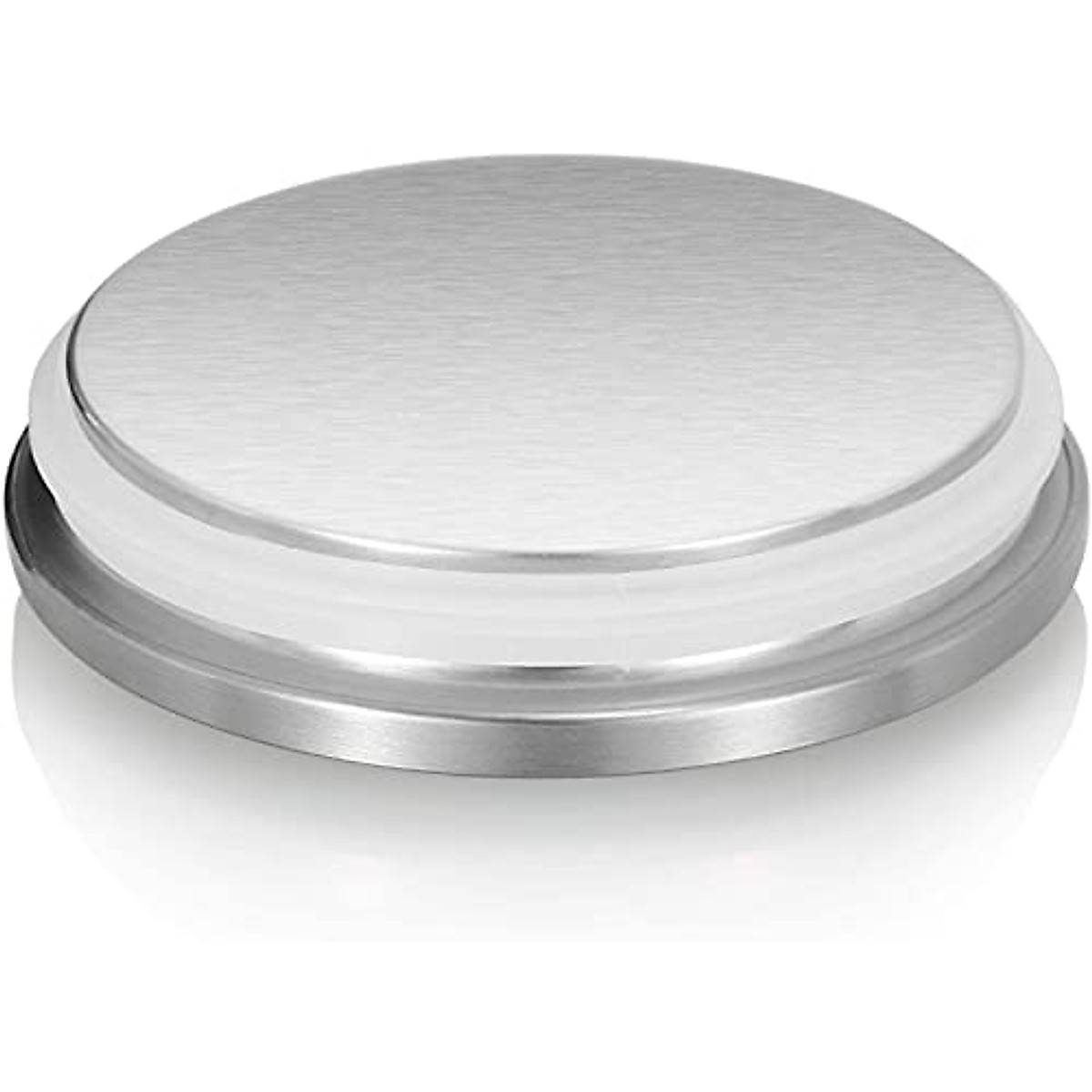 Fortune Candy Stainless Steel Canister Sets with Anti-Fingerprint Lid and Visible Window, Cereal Container Set of 3 (Black)