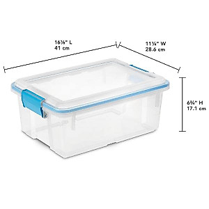 Sterilite Plastic Storage Bins With Lids Storage Containers Features