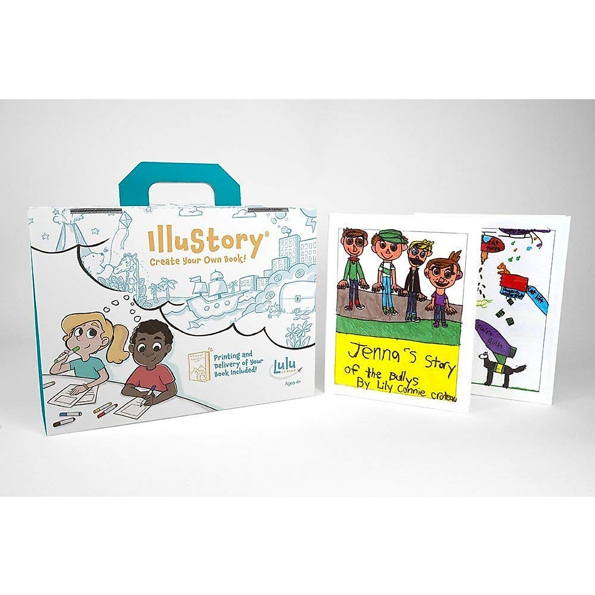 Lulu Jr. Illustory Book Making Kit, Multicolor