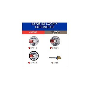 Dremel EZ409 1-1/2-Inch EZ Lock Thin Cut, Silver