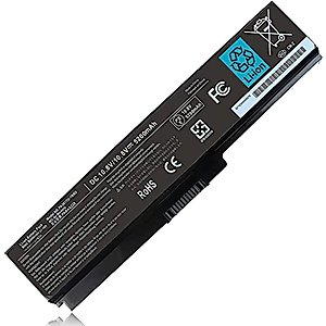 PA3817U-1BRS Battery for Toshiba Satellite P755 P745 L755 L755D L775 L775D L745 L655 L675 L645 C655 C675 A655 M645 Series P745-S4320 L755-S5153 L655-S5097 L655-S5150 L675D-S7104 PA3818u-1BRS PABAS228