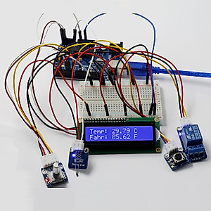 SunFounder Ultimate 2560 Sensor Kit V2.0 Compatible with Arduino R3 Mega2560 Mega328 Nano - Including 98 Page Instructions Book