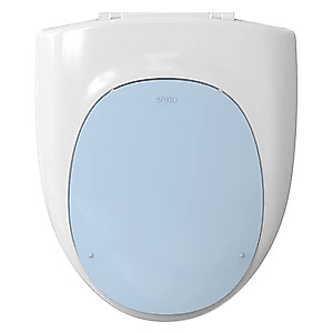 DURI 3.0 Toilet Seat with Built in Potty Training Seat, Slow-Close, Toilet Training Potty Seat, Removable (Sky)