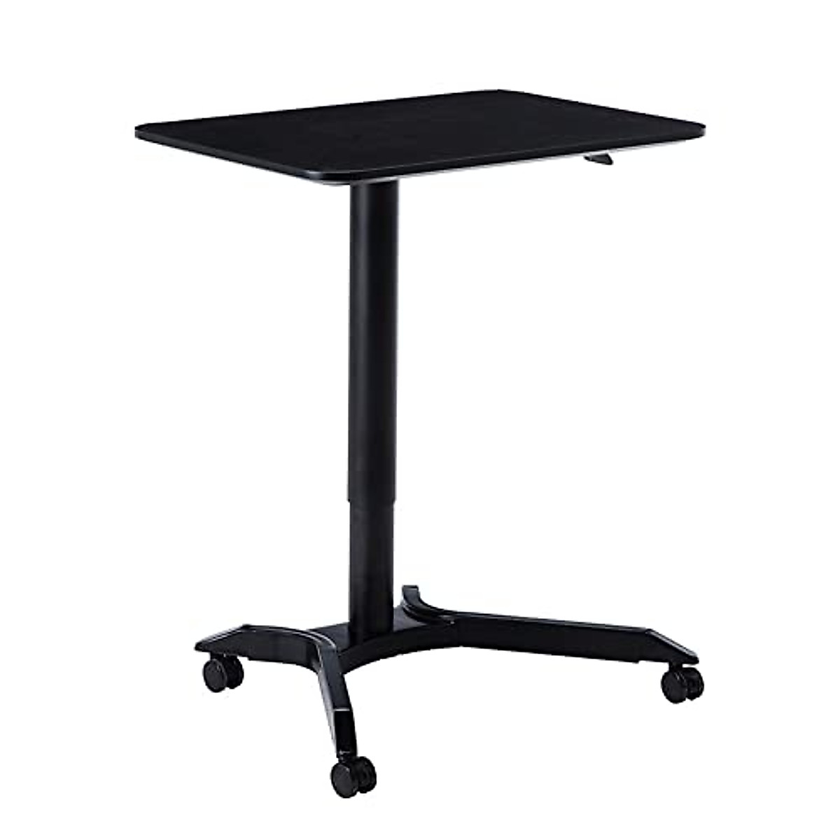 Lectern Podium Stand,Standing Desk Laptop Stand Cart Mobile Height-Adjustable Sit to Stand Office Desk Podium Standing Table, Panel 71.5x50cm/B/Height 68/108cm
