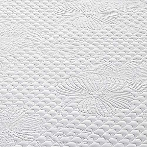 Olee Sleep 8 Inch Ventilated Convolution Memory Foam Mattress Full,Plush