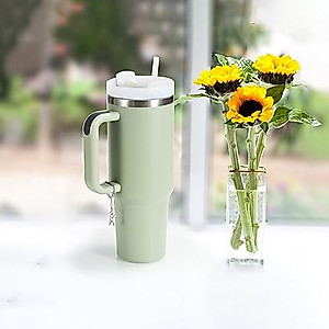 MOTAIN Letter Charm Accessories For Stanley Cup,Name Id Letter Handle Charm For Stanley Tumbler(K)