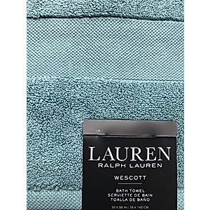 Lauren Ralph Lauren Wescott Bath Towel Blue Teal