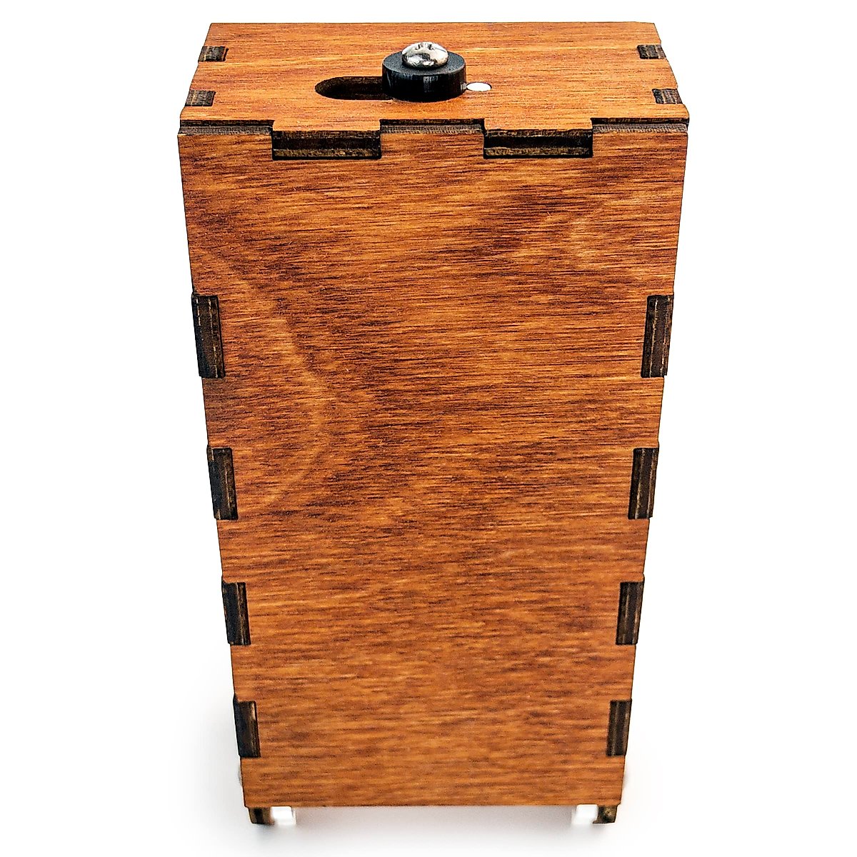 C4Labs Micro Travel Portable Dice Tower AND Dice Vault | Fits Standard Seven Set of Dice (Gunstock)