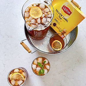 Lipton Yellow Label Tea International Blend 100 Tea Bags (Pack of 2)