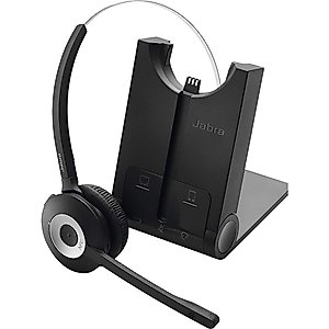 Jabra PRO 935 Dual Connectivity for Microsoft Lync - Mono - Wireless - Bluetooth - 300 ft - Over-The-Head, Behind-The-Neck, Over-The-Ear - Monaural - Supra-aural - Noise Cancelling Microphone