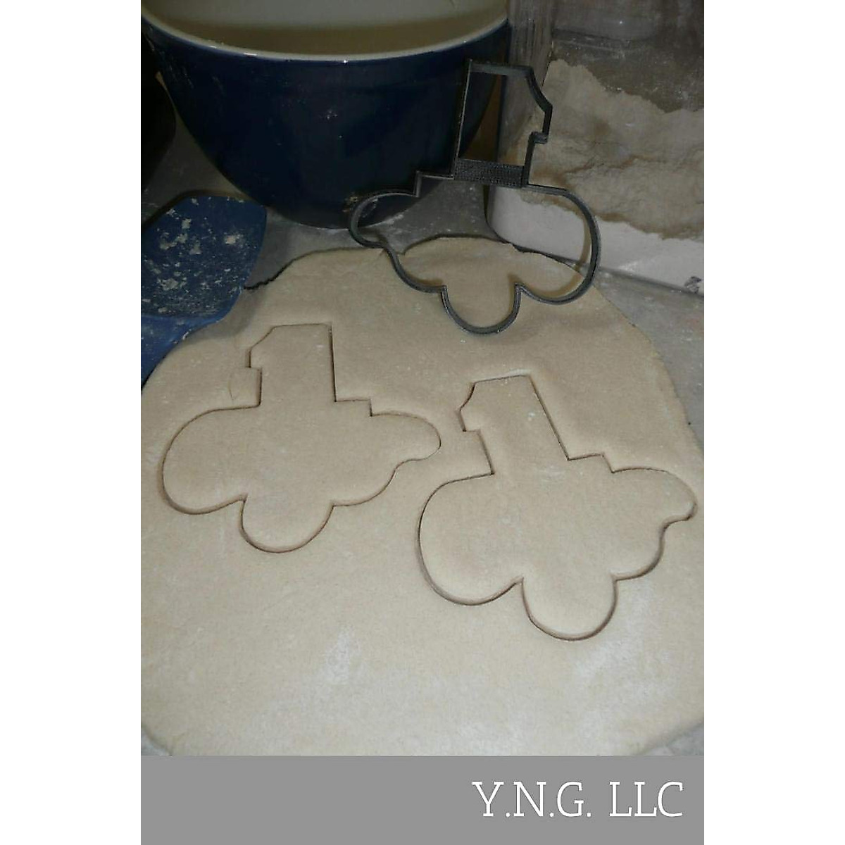 FANCY NUMBER OUTLINE WITH WORDS 1 TO 10 SET OF 10 COOKIE CUTTERS MADE IN USA PR1288
